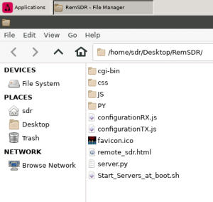 Remote SDR V1 – Setup – F1ATB