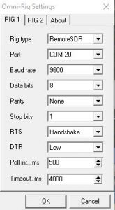 Omnirig – Remote SDR – F1ATB