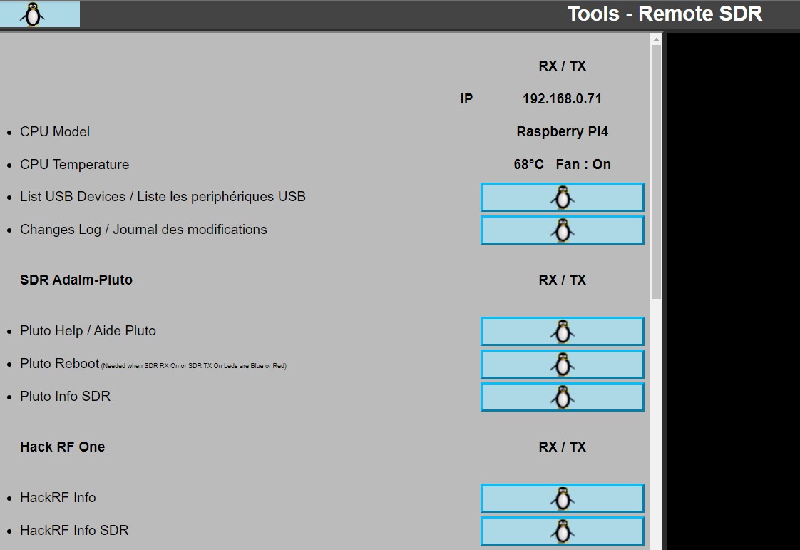 Remote SDR V5 -Raspberry 4B or Orange Pi Image Installation – F1ATB