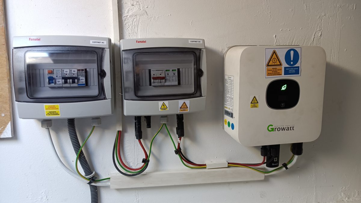 Wiring of a Photovoltaic installation in a Self-consumption ...