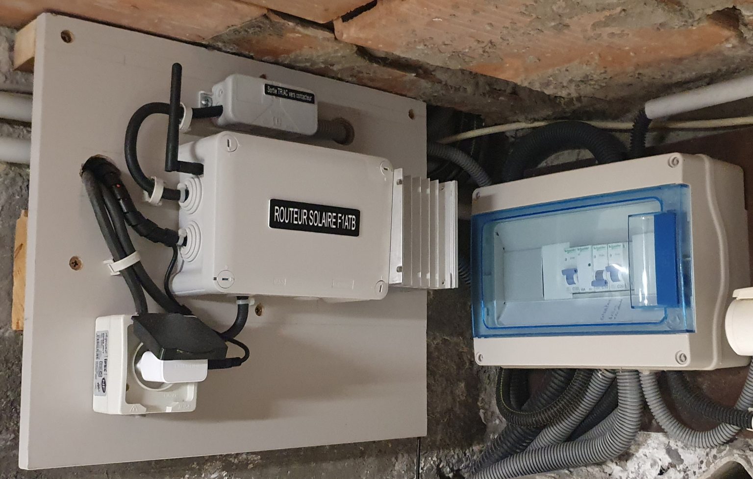 Exemples Montage Routeur Photovoltaïque F1ATB – F1ATB