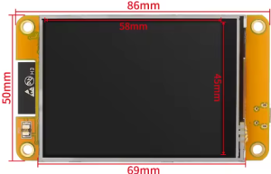 ESP32 Wroom avec Écran et extension des GPIOs – F1ATB